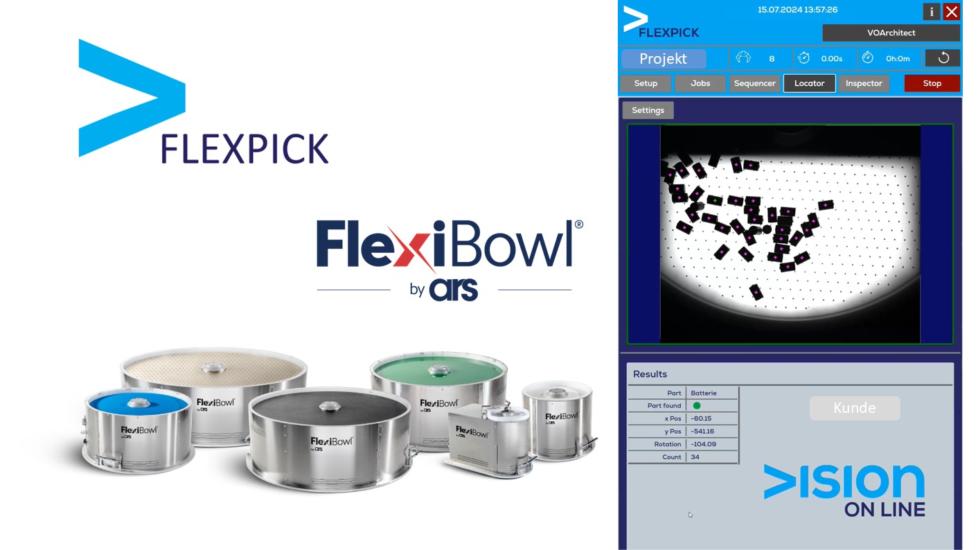 FlexPick 2D Vision & Robotik - Vision On Line